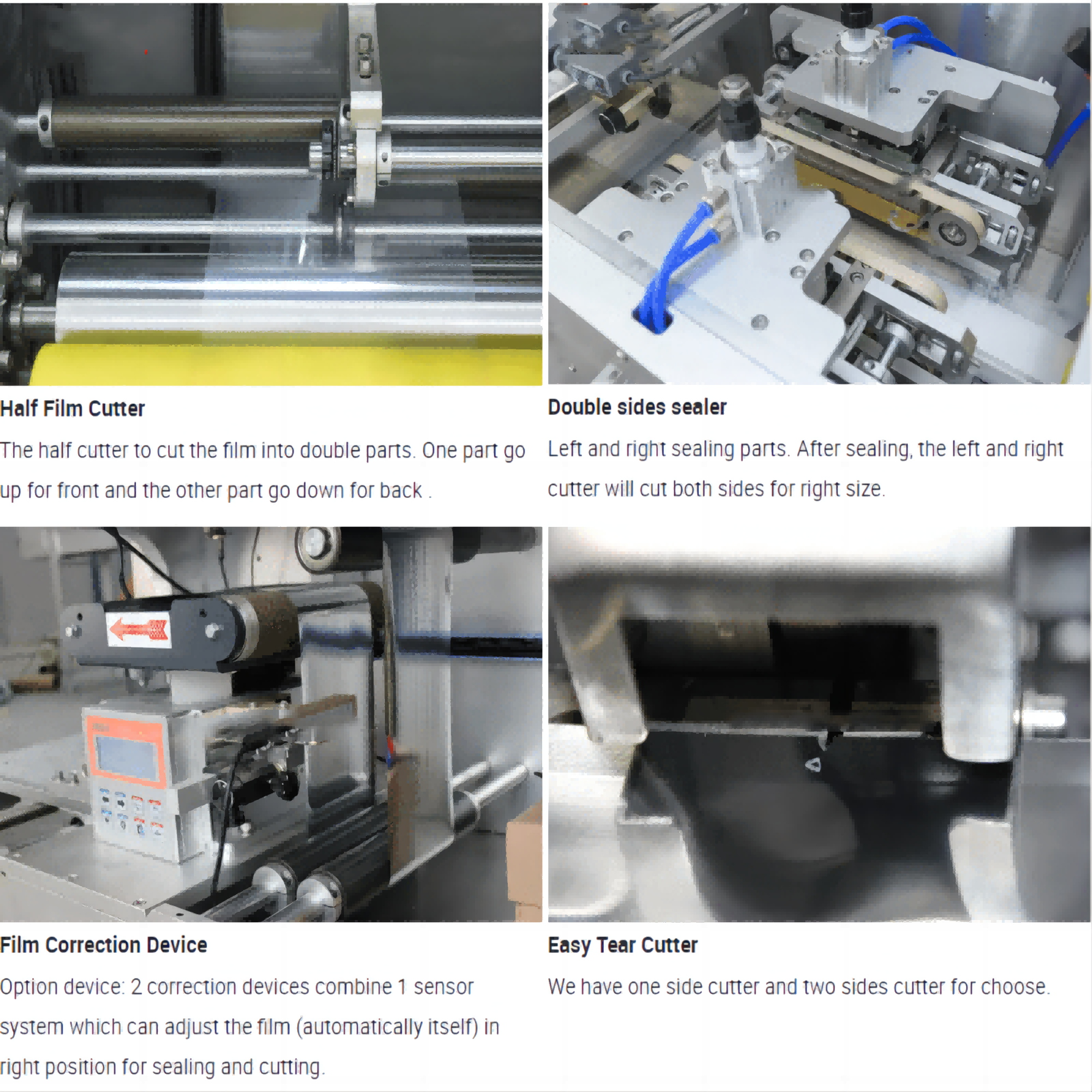 4 Side Seal Packaging Machine--BG Machinery