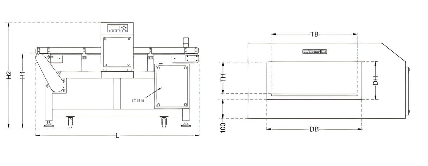 Metal Detector Machine--BG Machinery